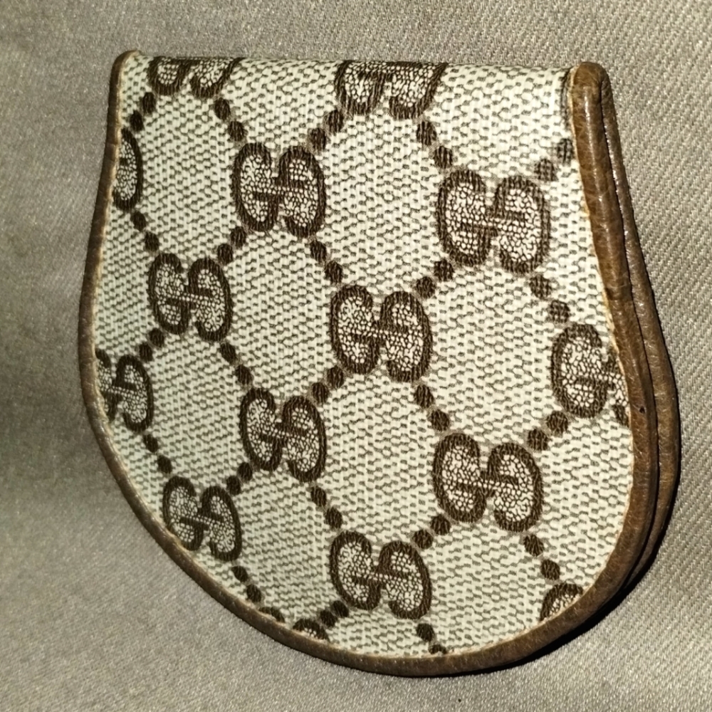 Rare Vintage Gucci Accessory Collection Coin Pouch Sn… - Gem